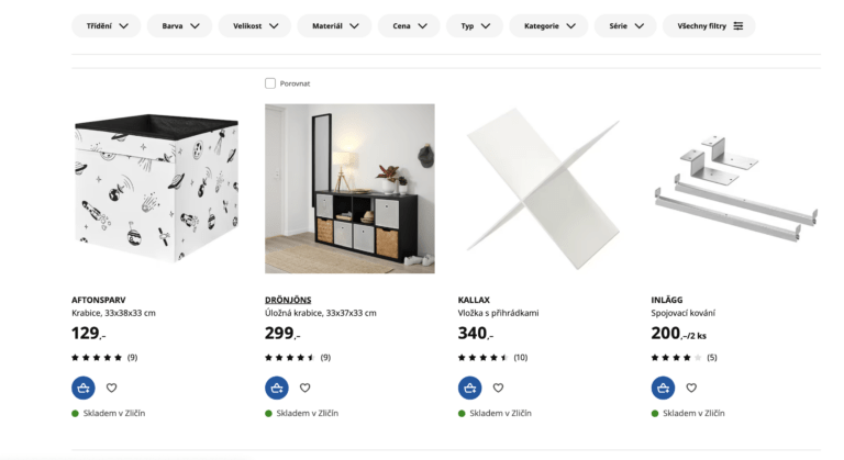 Kallax – druhy, inspirace, recenze - Verge.cz