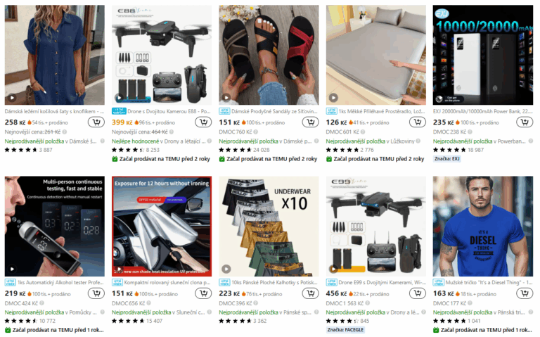 Temu CZ - obchod, vrácení zboží, recenze - Verge.cz